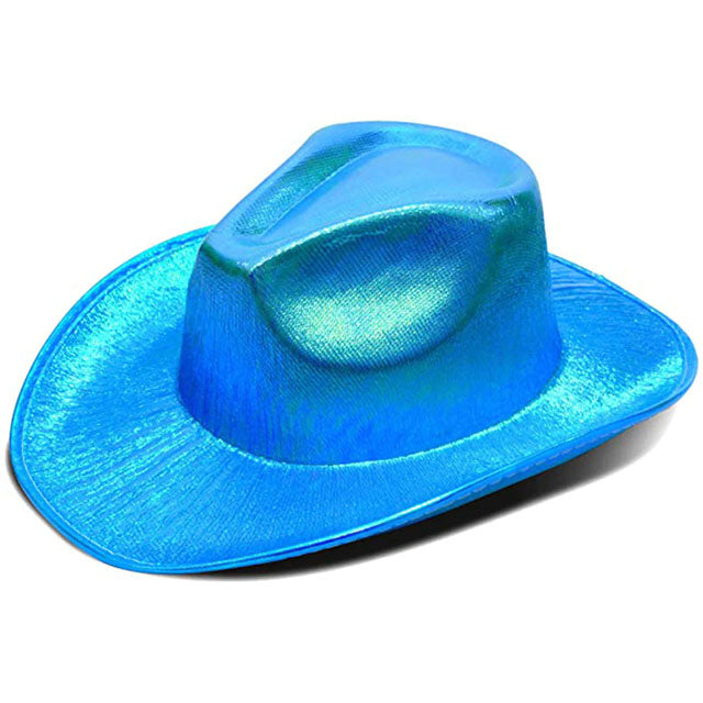 Iridescent Blue Cowboy Hat | The French Kitchen Castle Hill