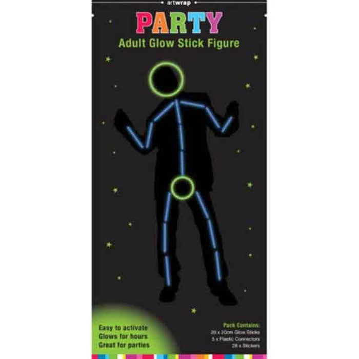 Adult Glow Stick Figure Costume – The French Kitchen Castle Hill