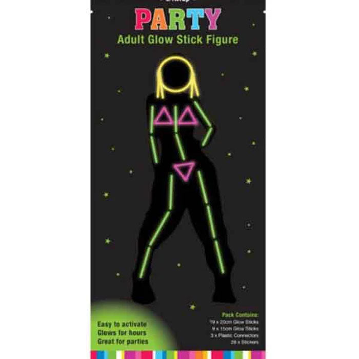 Adult Glow Stick Figure Costume – The French Kitchen Castle Hill