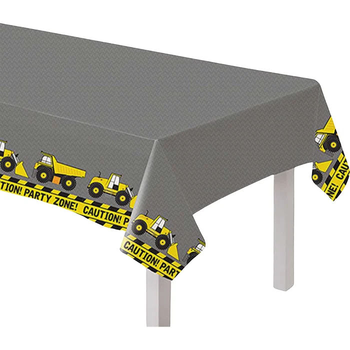 Construction Patterned Table Cover | The French Kitchen Castle Hill