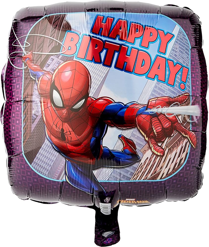 Spiderman Themed | Foil Balloon | The French Kitchen Castle Hill