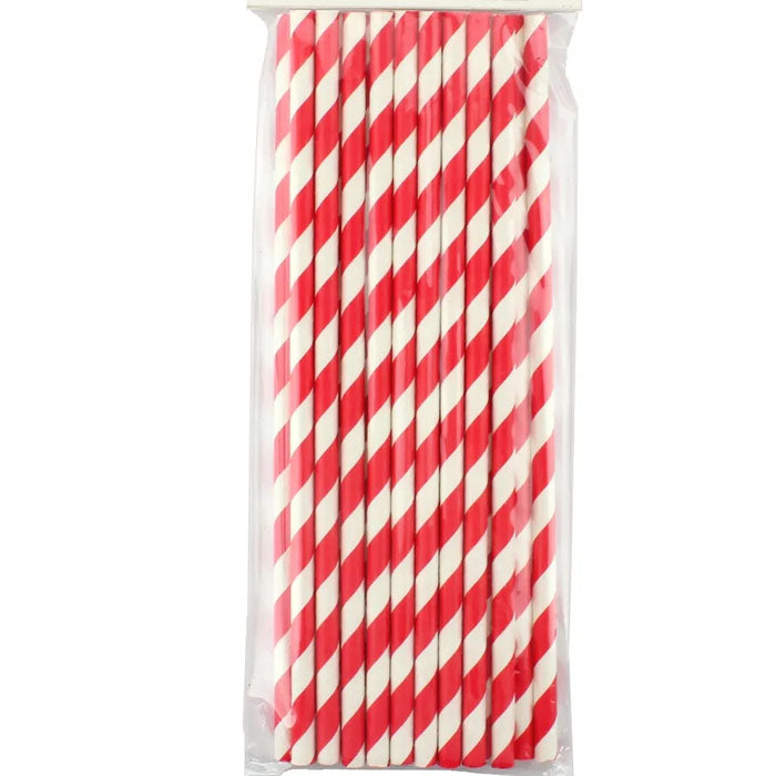 Red and White Striped Straws 20pk – The French Kitchen Castle Hill