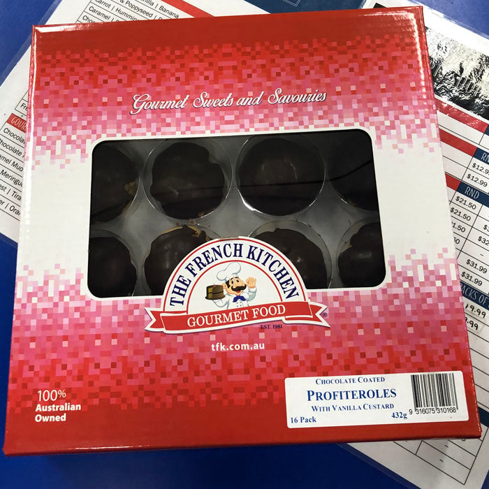 Profiteroles Vanilla Custard | NEW | The French Kitchen Castle Hill