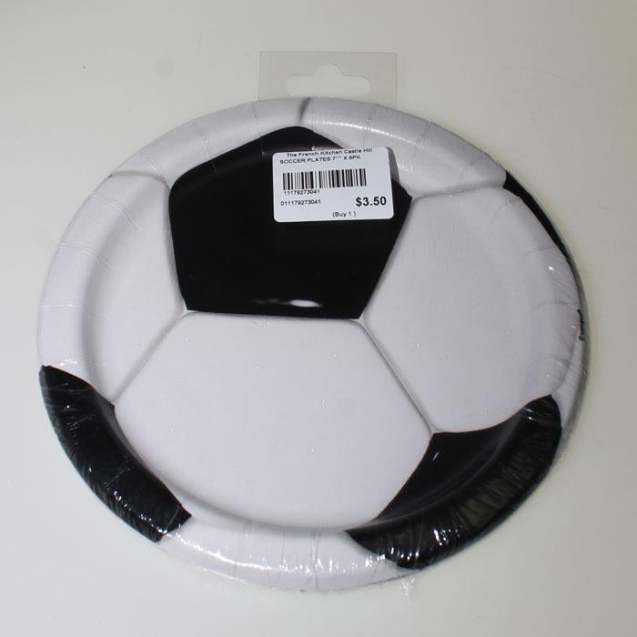Soccer Paper Party Plates 8PK | The French Kitchen Castle Hill
